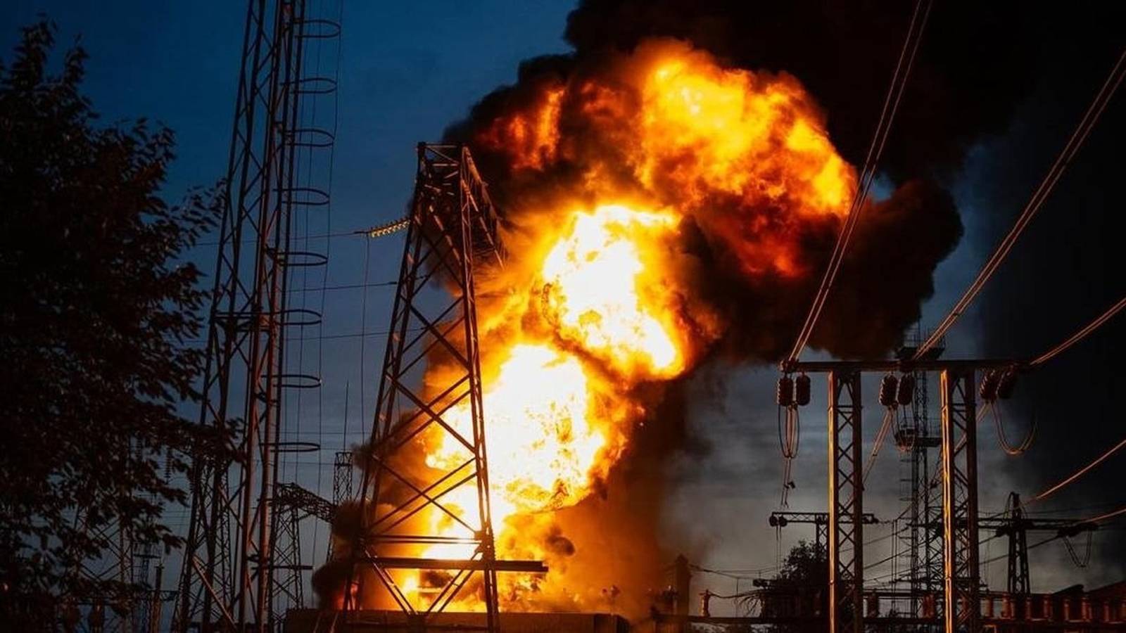 Geran Strike Hits Zolochev Power Substation | Военное дело