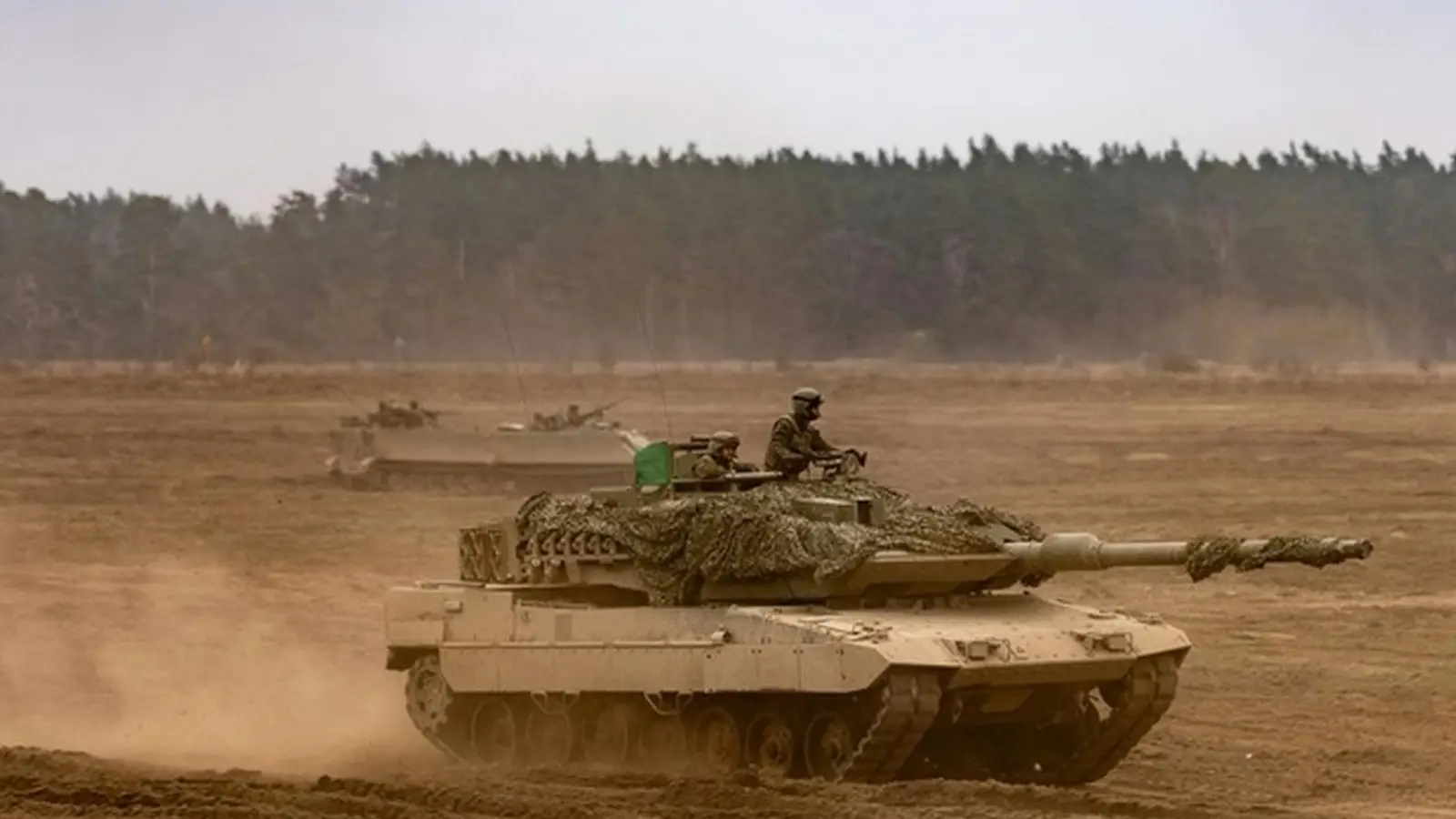 Leopard Tank Destroyed Near Konstantinovka by UAV Strike